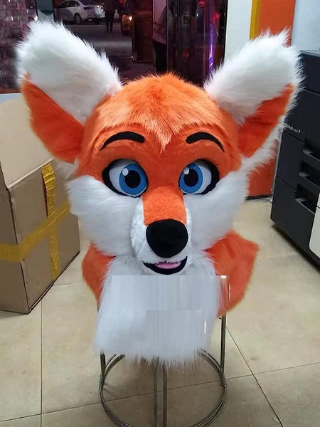 Orange Fox Fursuit Kigurumi Furry Fursona Costumes Furries – FurryMascot