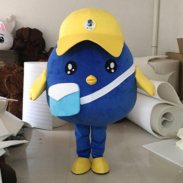 Cartoon costume mascot walking doll props cos costume Halloween Christ ...