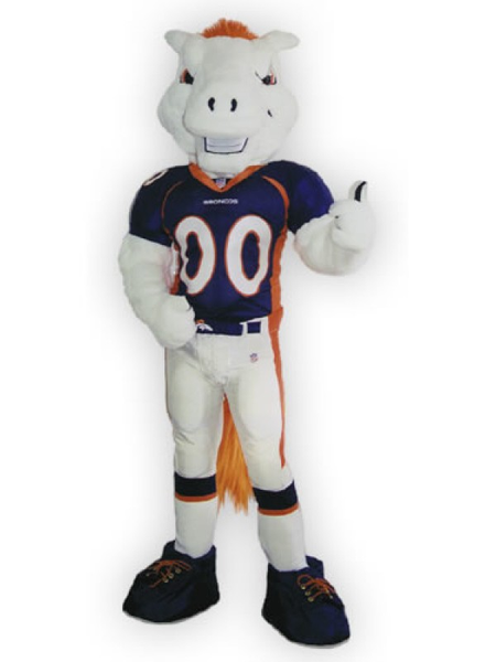 New School Sport Denver Broncos Mascot Costumes Carnival Party Cosplay ...