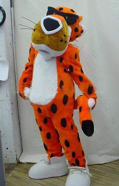 Chester Cheetah Mascot Costumes Adult Carnival Party Cosplay Suit ...