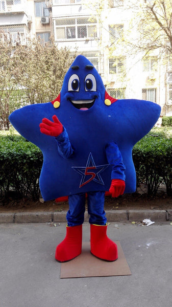 blue star mascot costume custom fancy costume anime cartoon cosplay ki ...