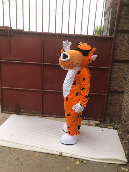 Chester Cheetah Suit Animal Mascot Costume Party Carnival Costumes ...